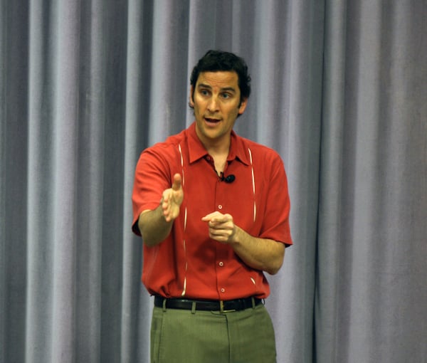 Mother-son pair discusses startups