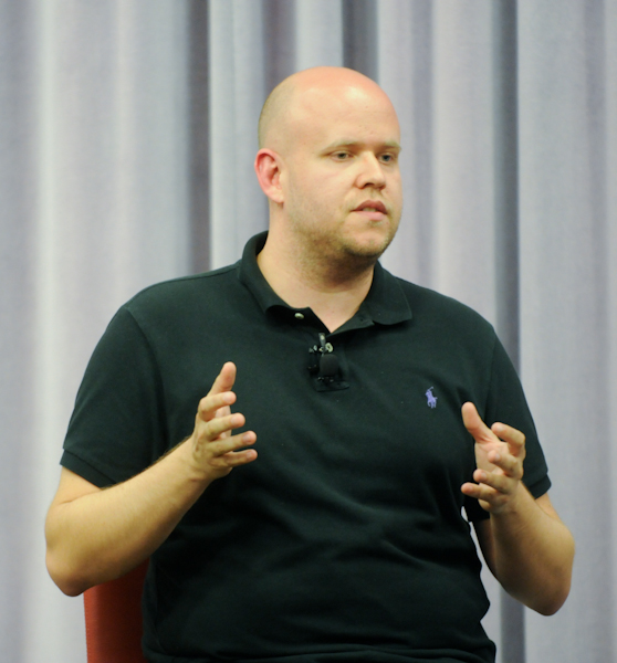Spotify co-founder talks music