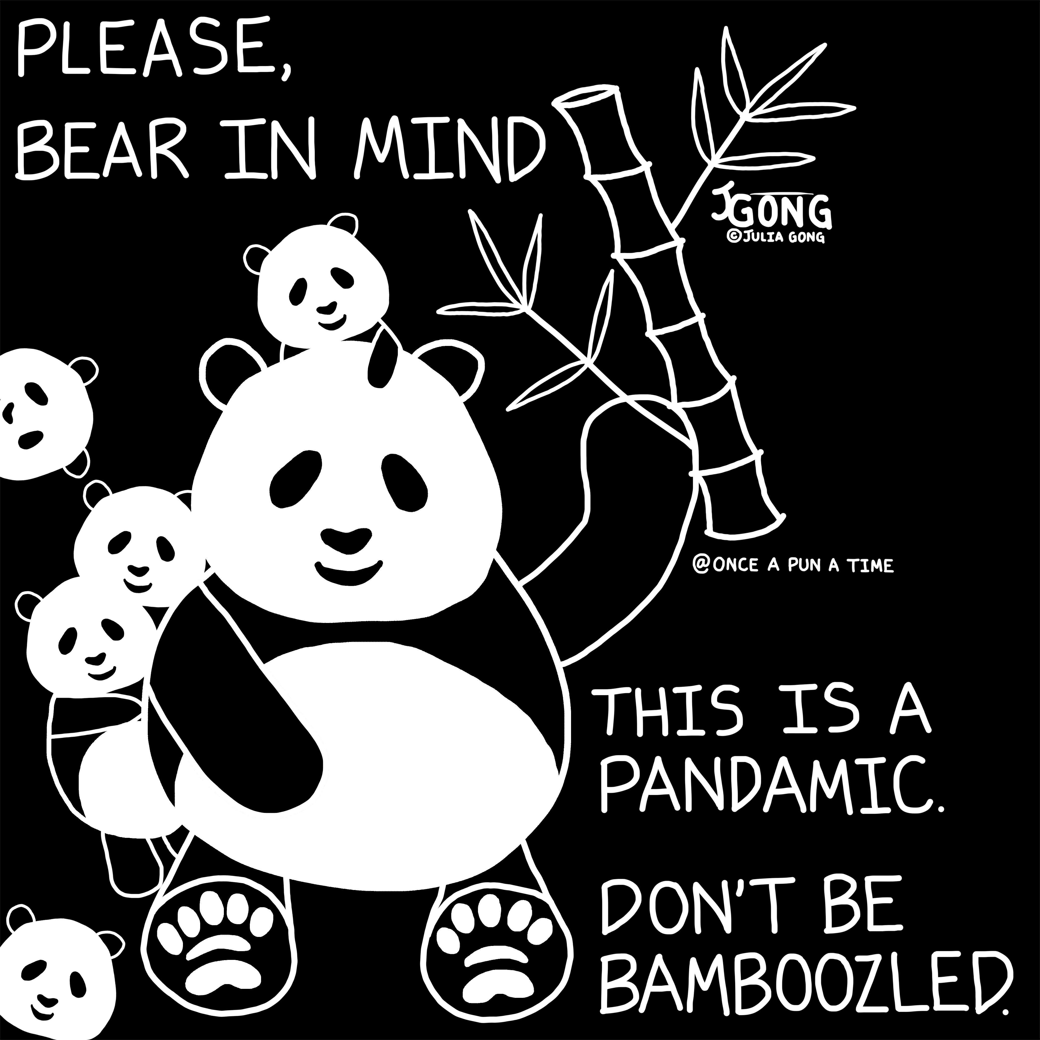Once a Pun a Time: Pandamic