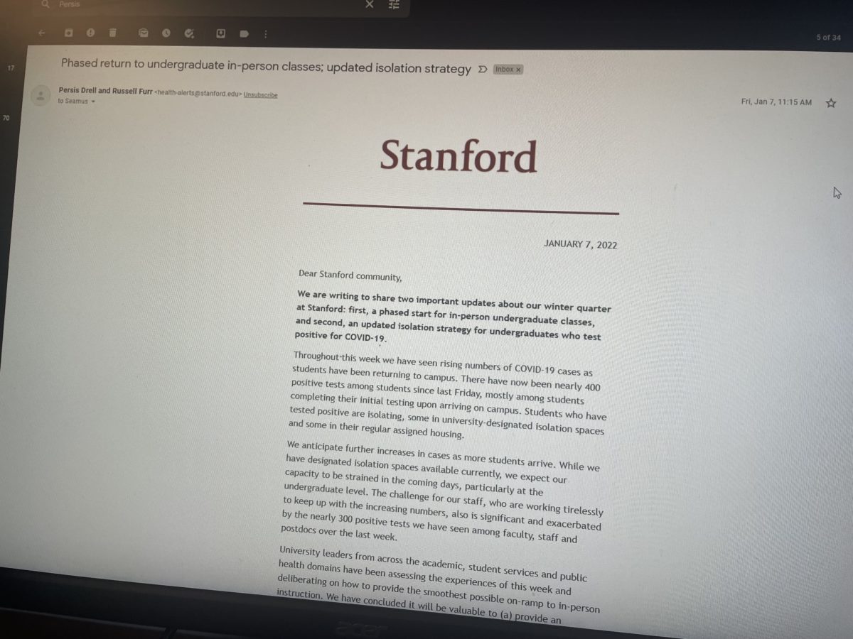 Build your own Stanford COVID update | The Stanford Daily