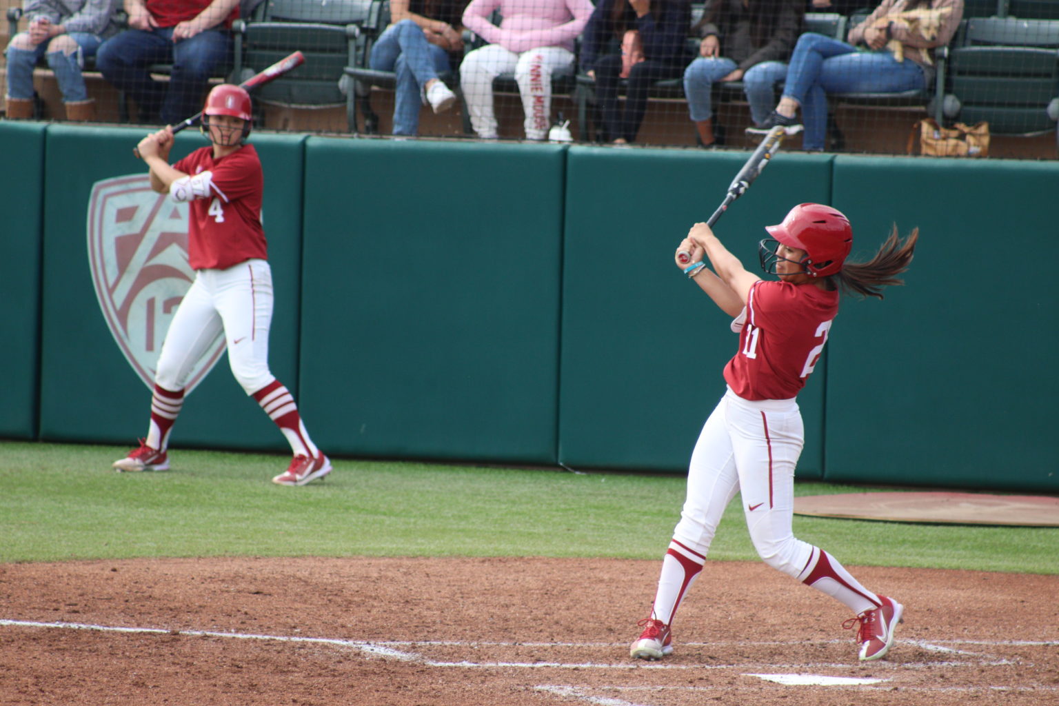 Photo gallery: Stanford softball doubles down on President's Day weekend
