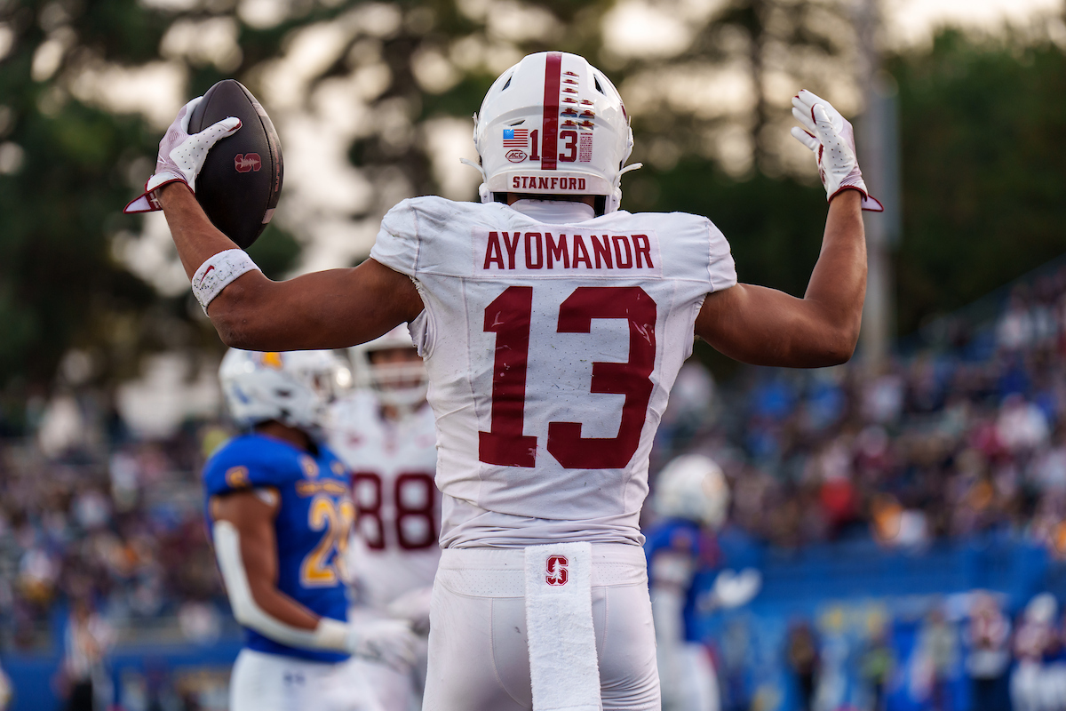 Stanford wide receiver Elic Ayomanor declares for NFL Draft