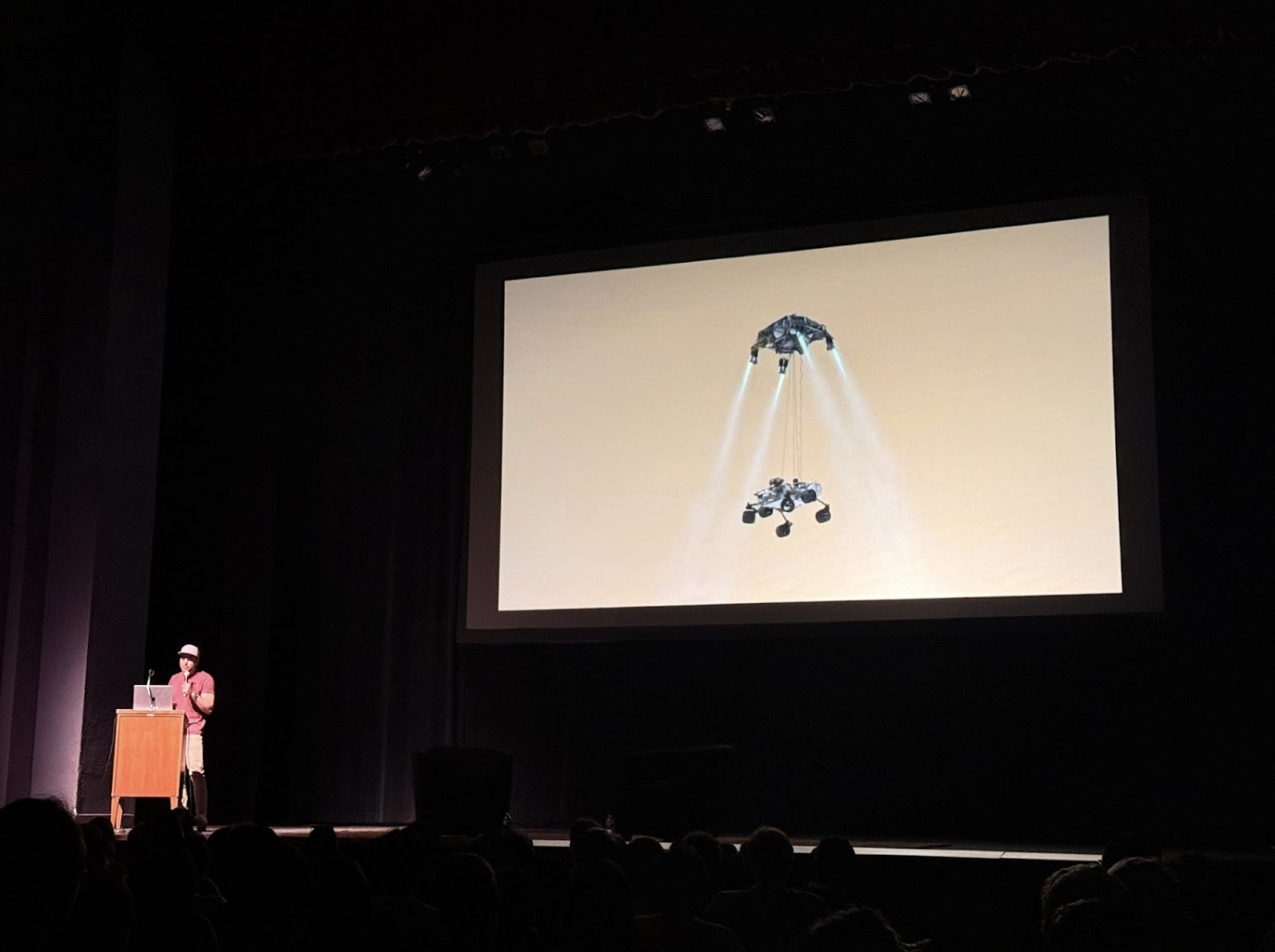 YouTuber and former NASA engineer Mark Rober draws full crowd, speaks ...