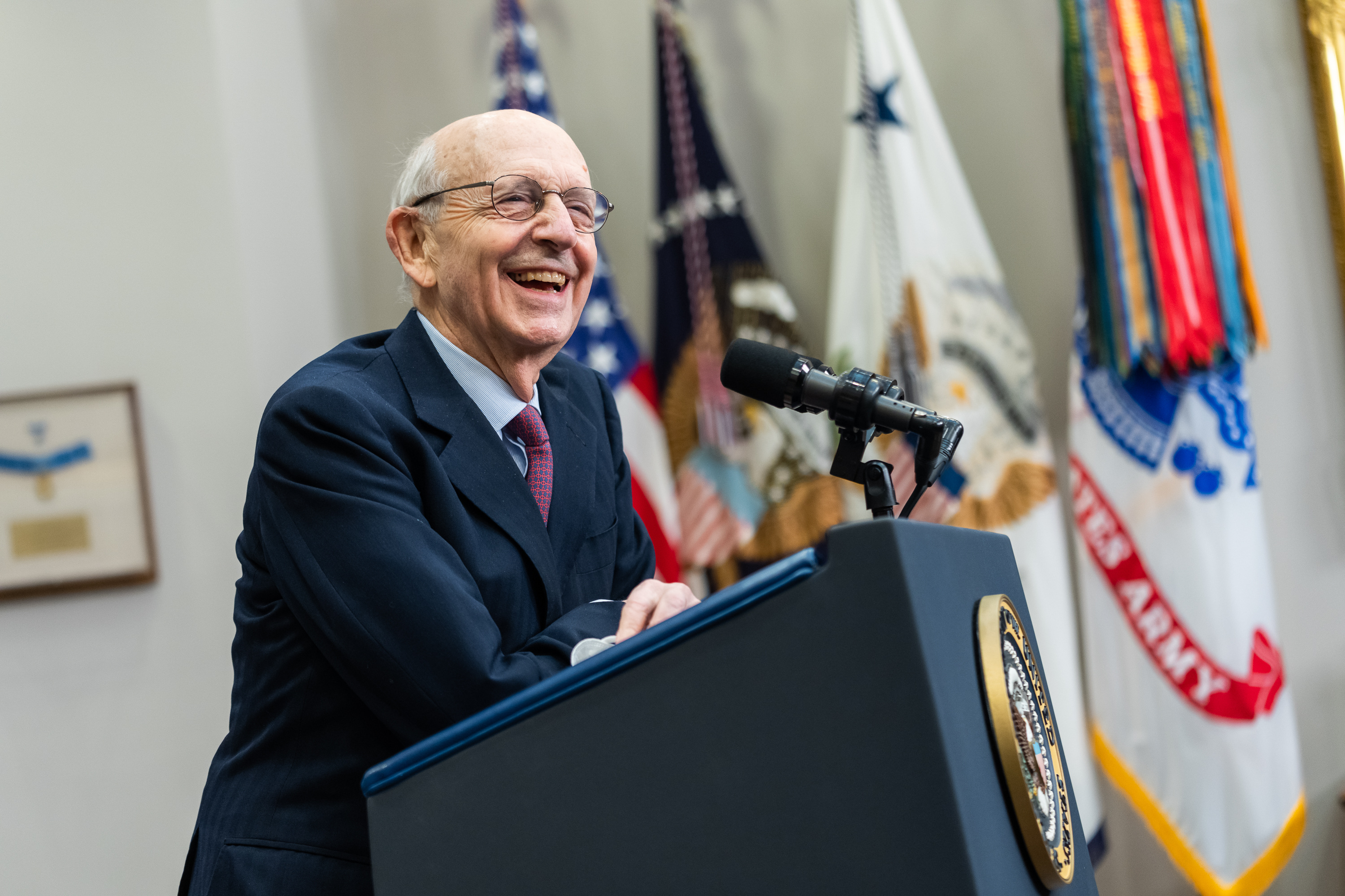 Former Supreme Court Justice Stephen Breyer ’59 returns to the Farm for ...