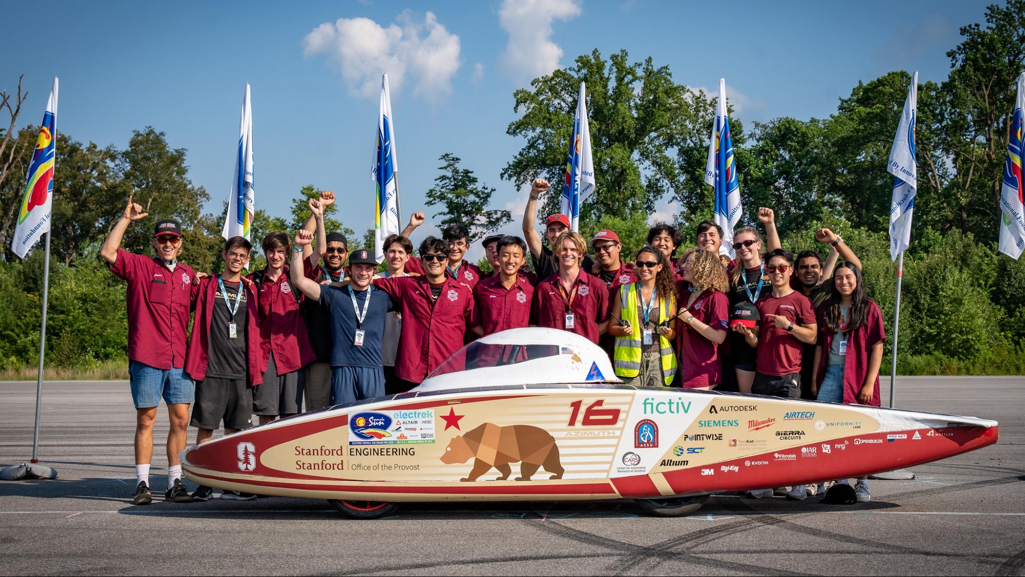 Stanford Solar Car Project zooms to second place finish at Formula Sun ...