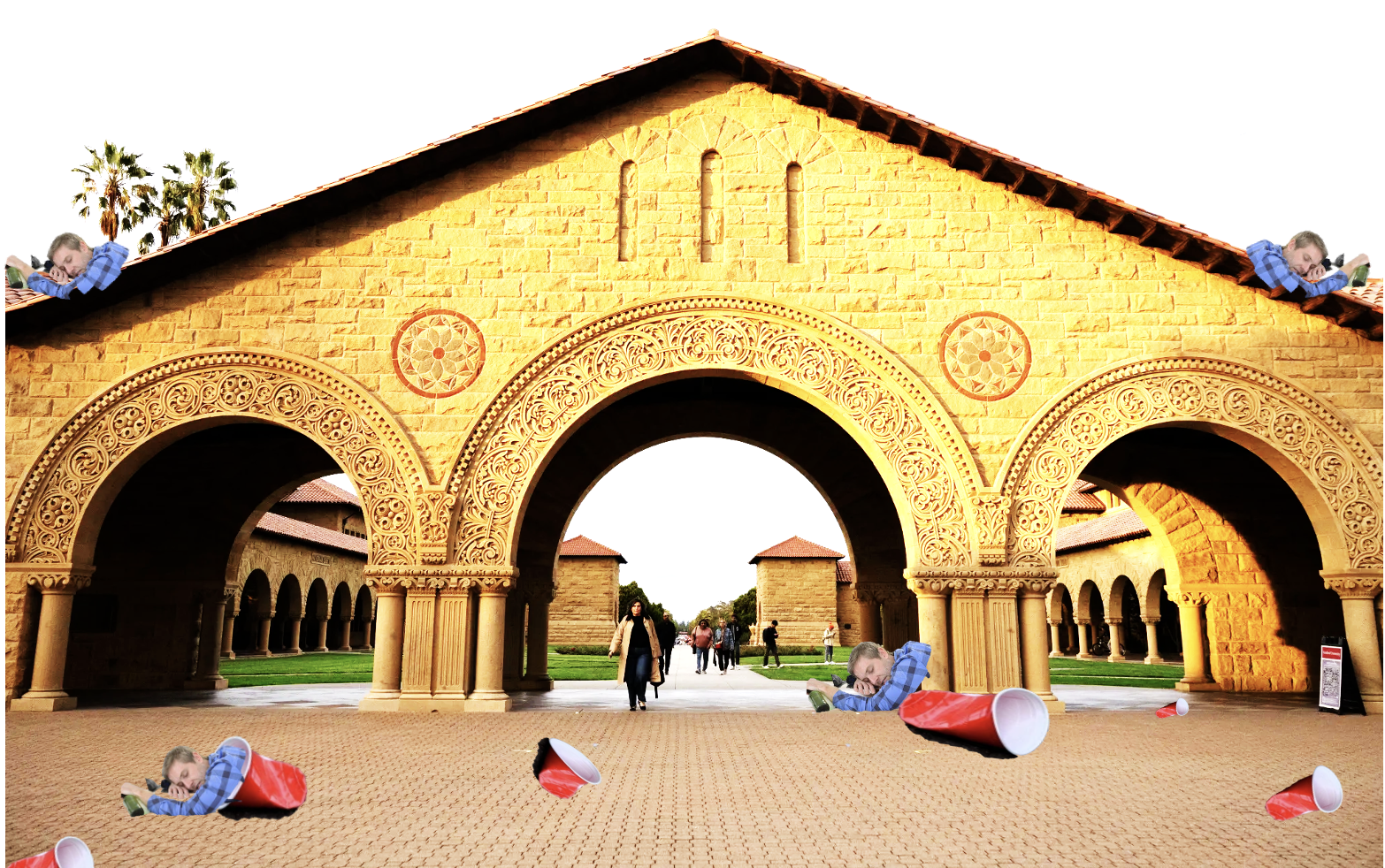 Stanford students are having fun